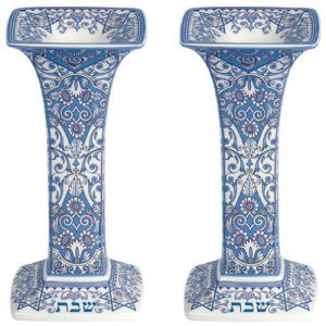 30+ Unique Shabbat Candlesticks: Jewish Candle Holders from Israel ...