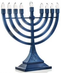 16 Best Electric Menorahs (LED) & Battery/USB-Operated Menorahs for ...
